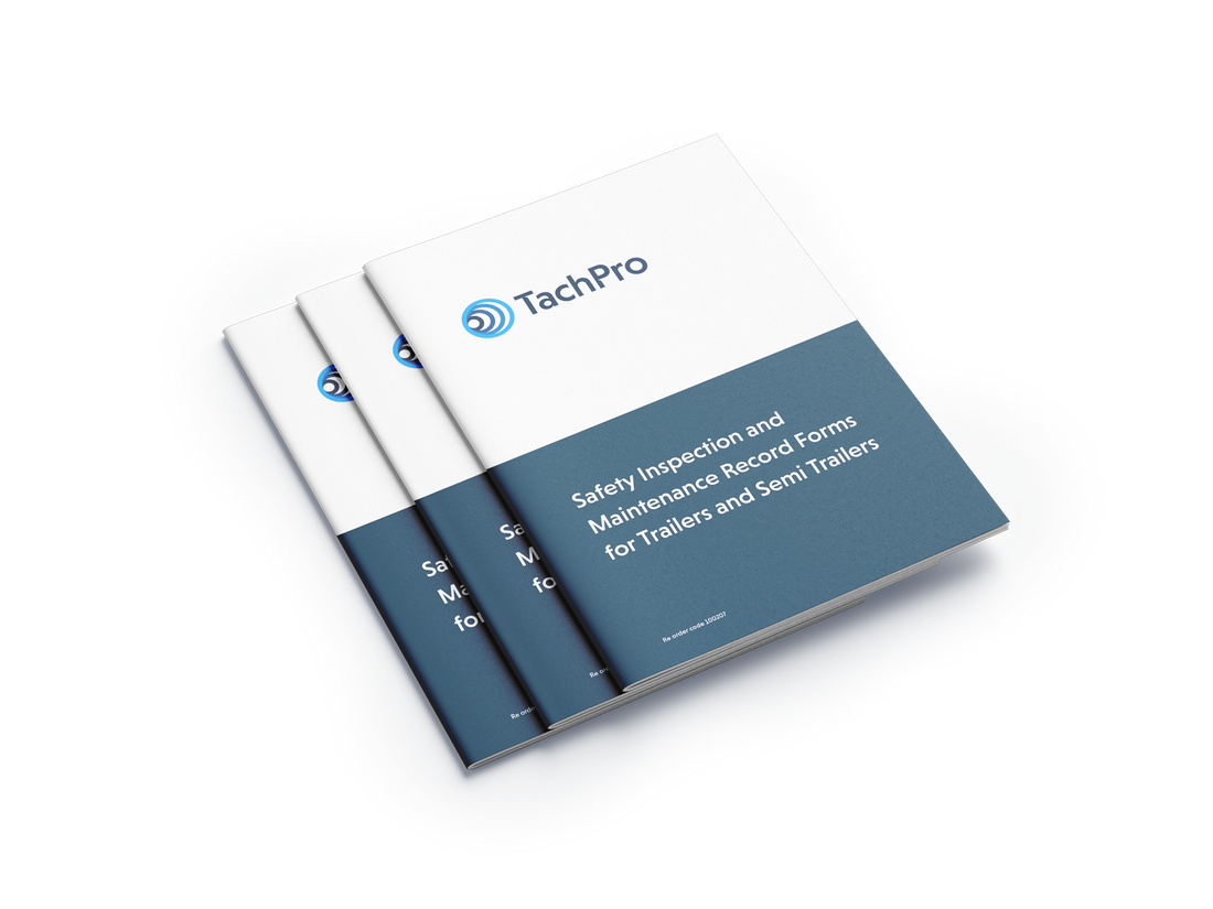 Trailer Safety Inspection & Maintenance Pad – TachPro